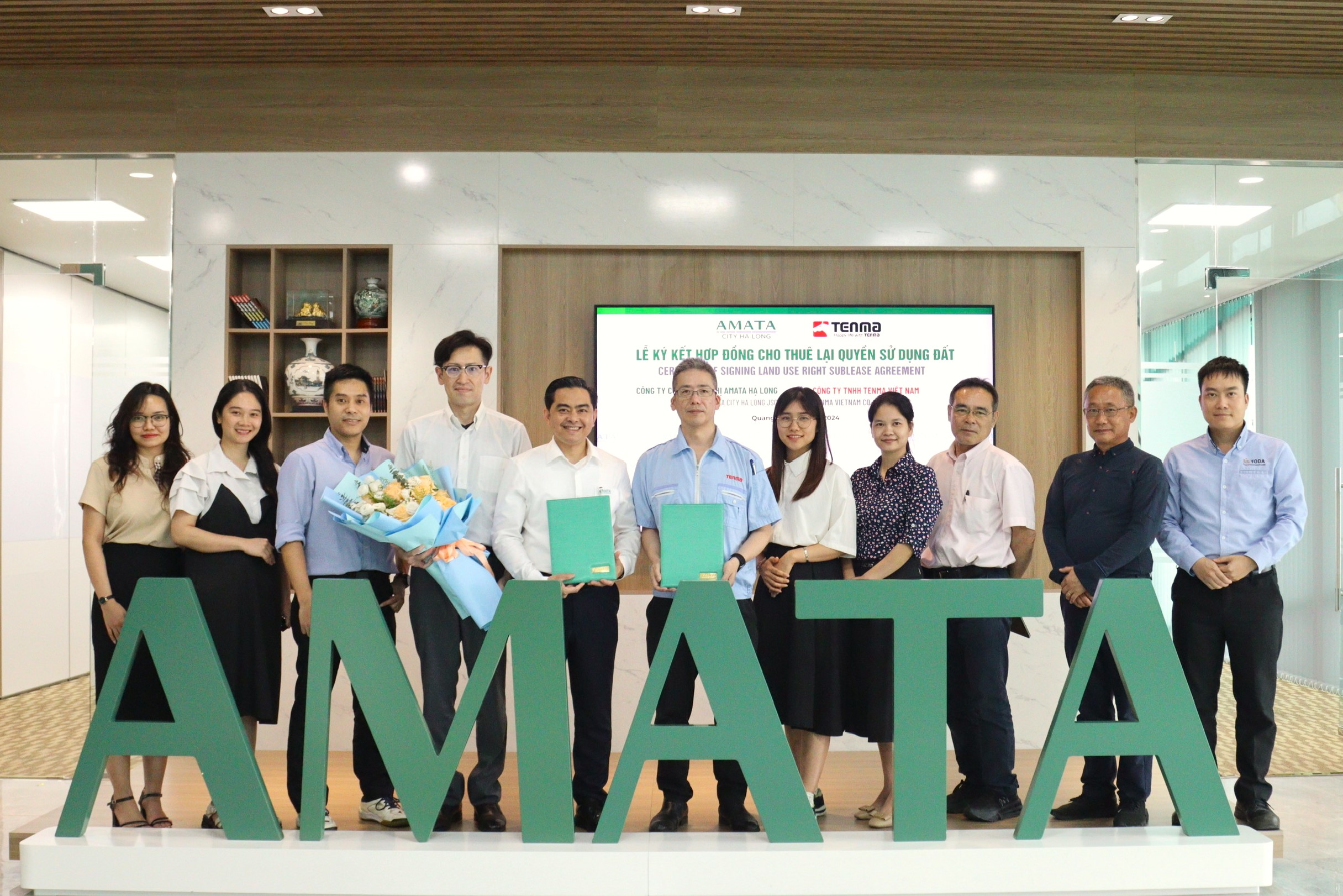 AMATA - Amata City Ha Long (Song Khoai Industrial Park) Welcomes New Japanese Customer