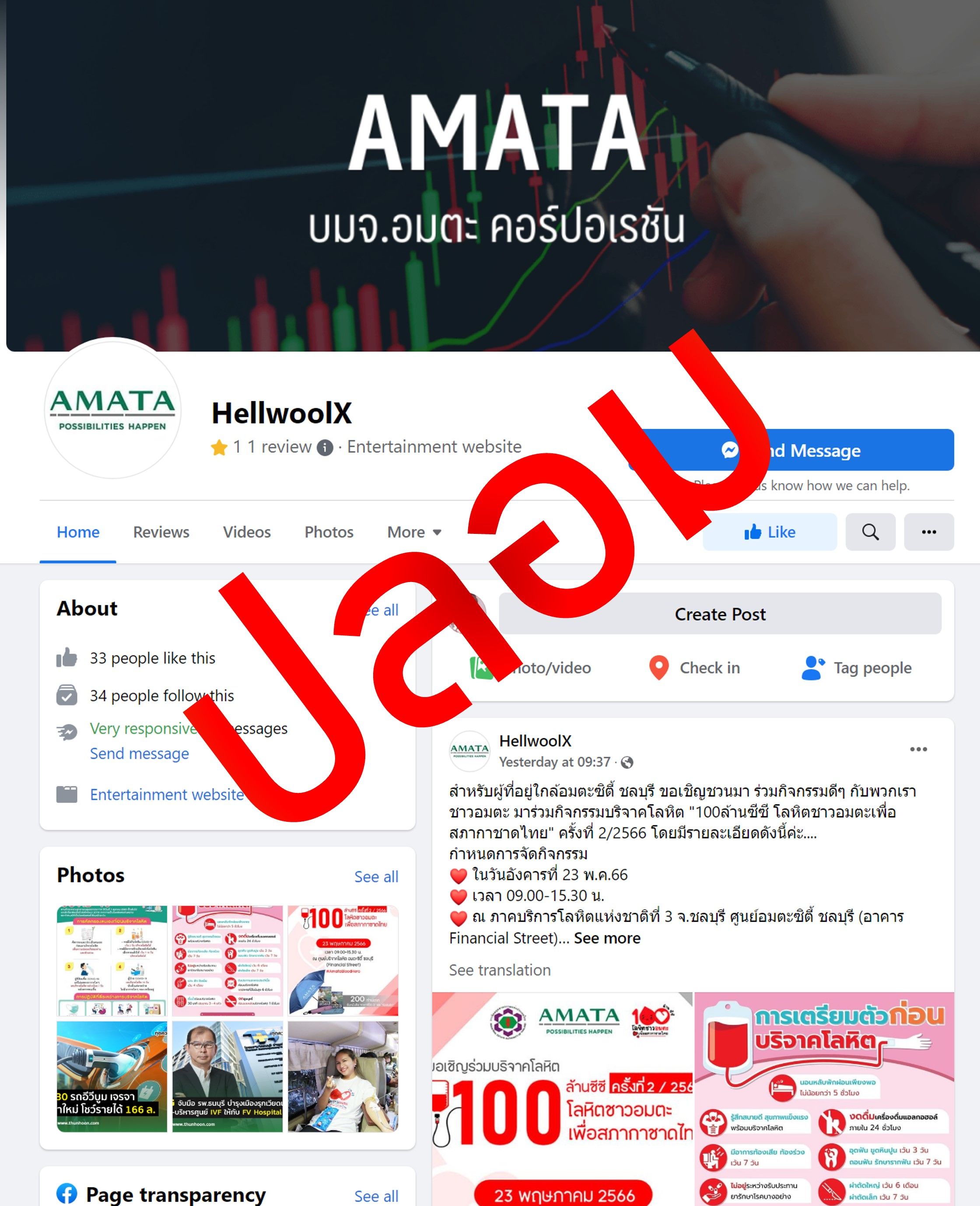 AMATA - Banner Detail