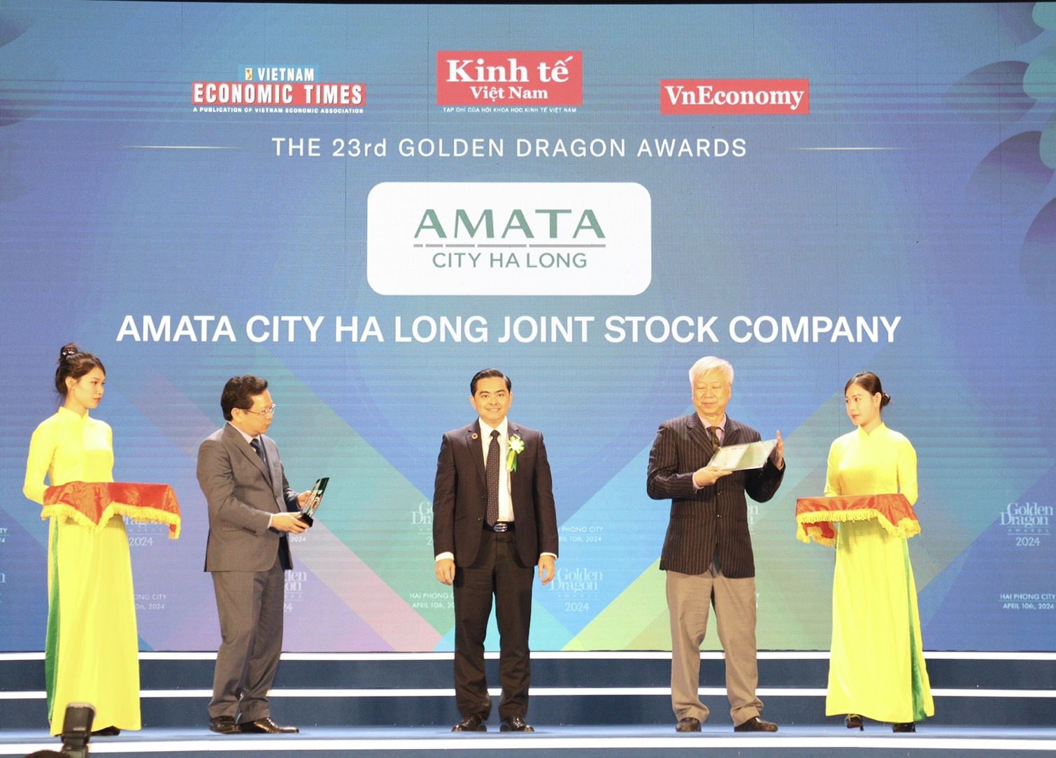 AMATA - AMATA City Ha Long Receives Prestigious Golden Dragon Award as an Outstanding FDI ...