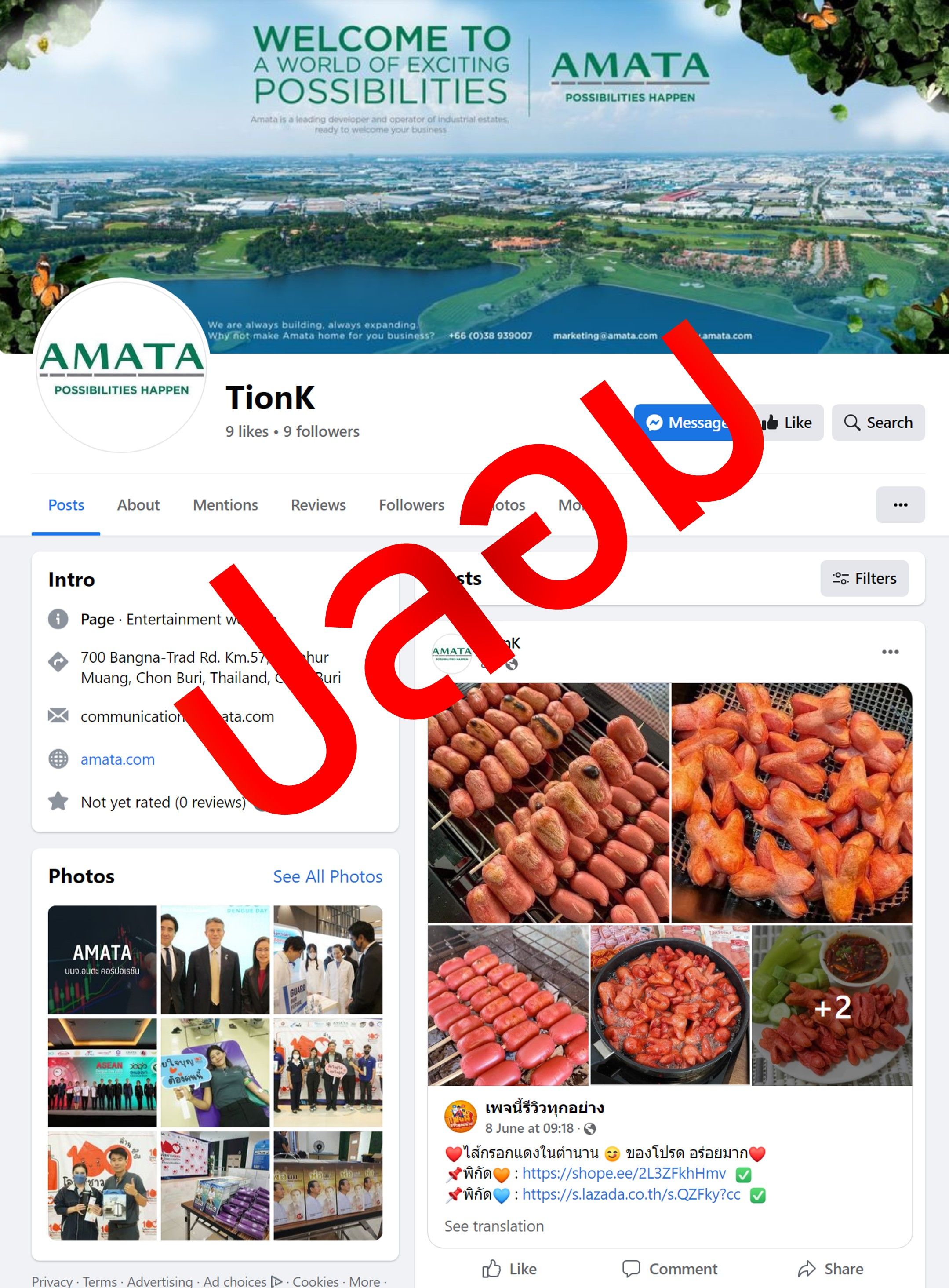 AMATA - Banner Detail