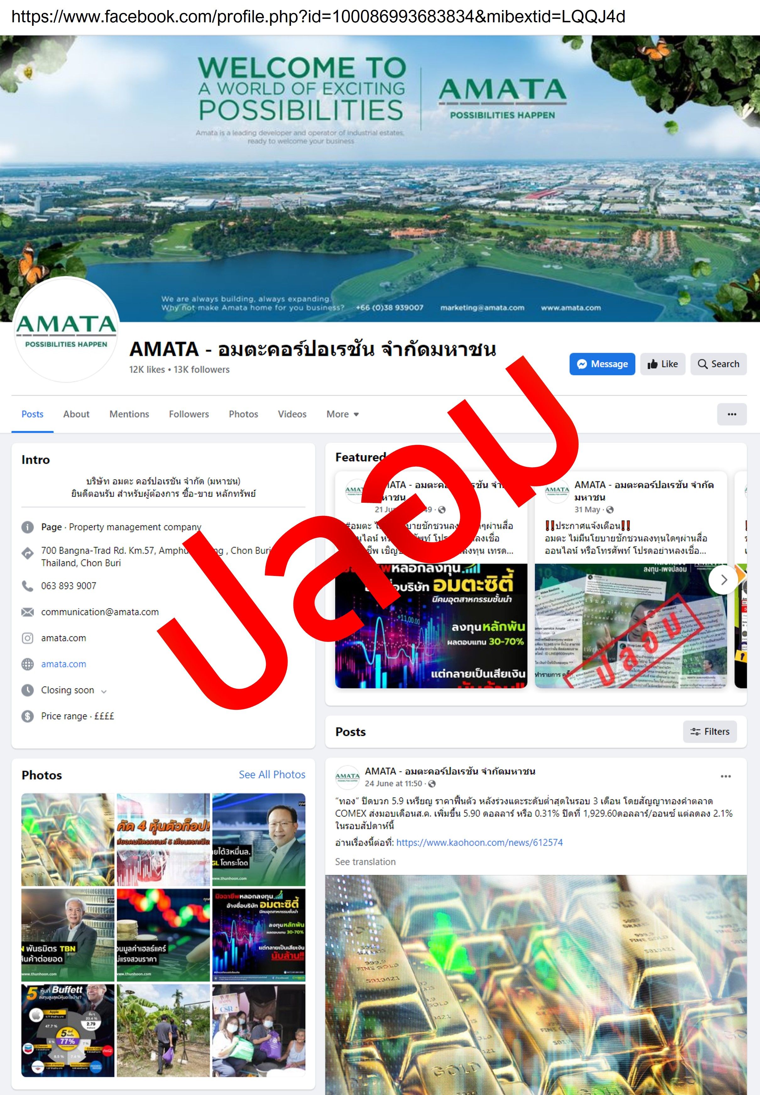 AMATA - “Creating Perfect Cities Where Possibilities Happen”; smart and ...