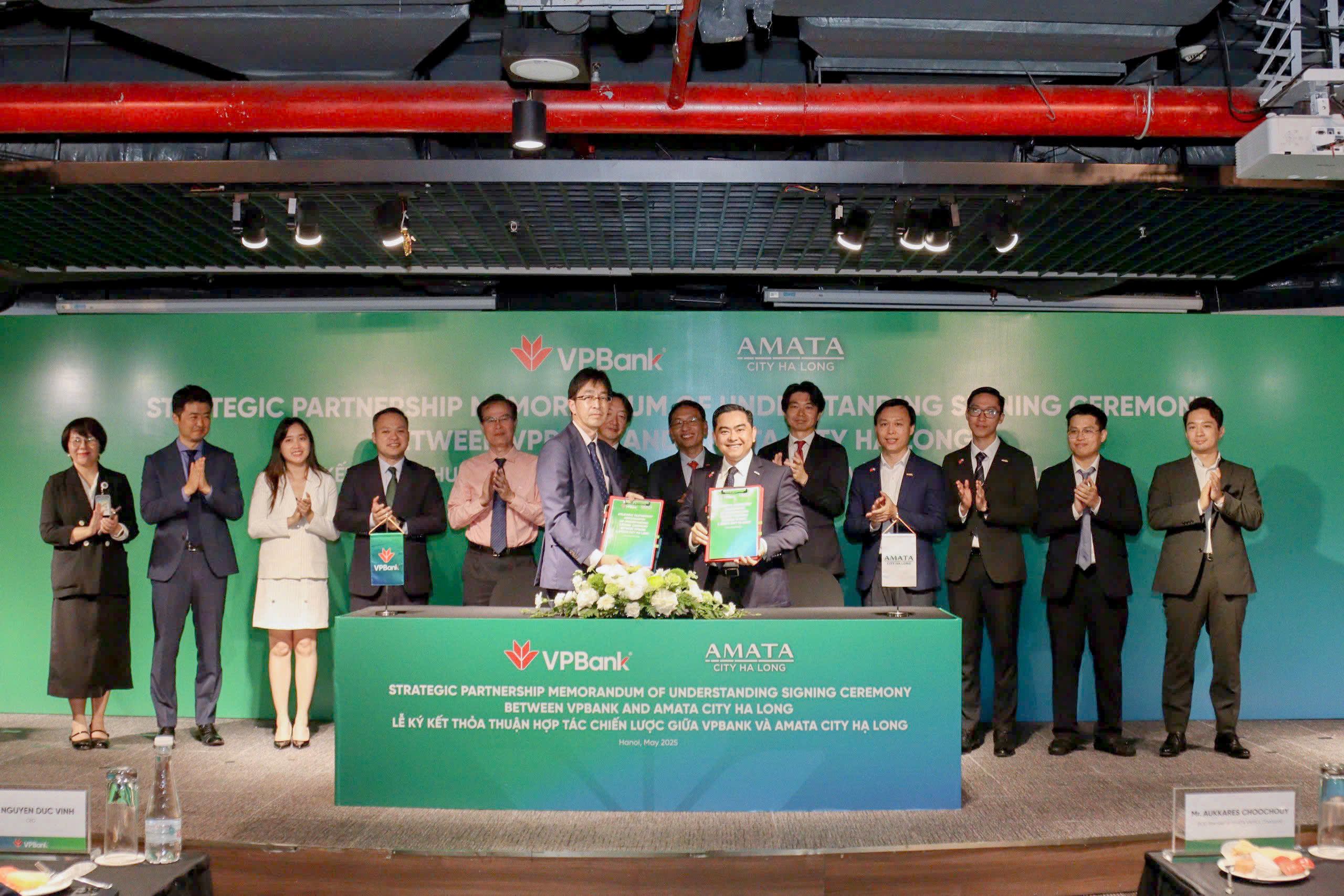 AMATA - Memorandum of Understanding between Amata City Ha Long and VPBank