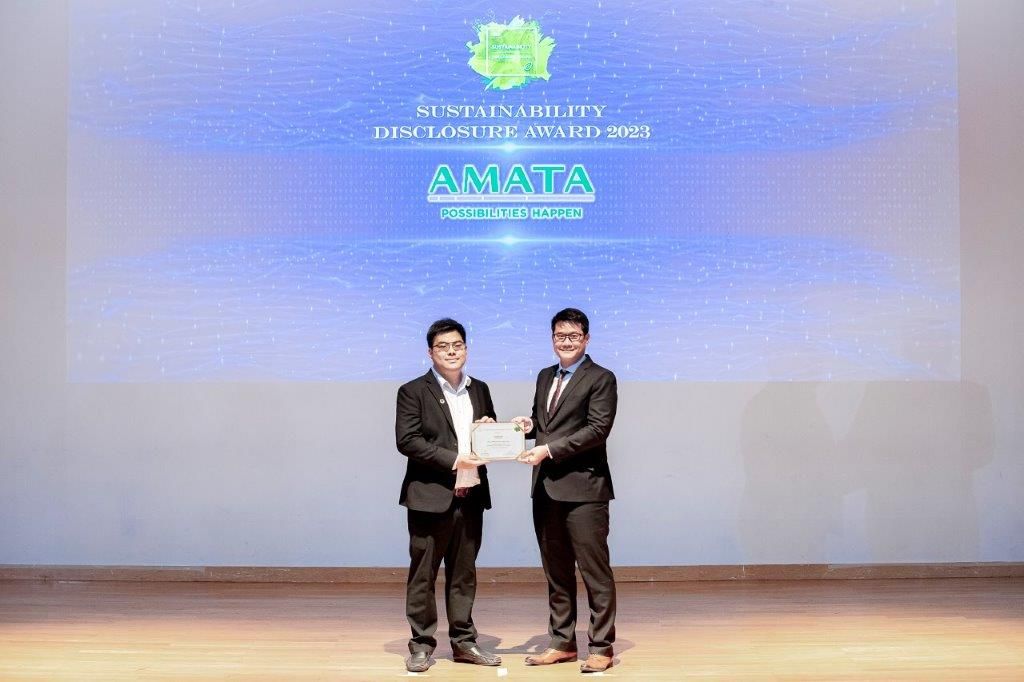 AMATA - AMATA receives Sustainability Disclosure Award 2023 from ...